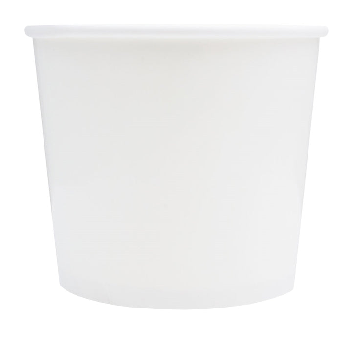 UNIQ 12 oz White Paper Food Cups - 1000/Case – Hot Cup Factory