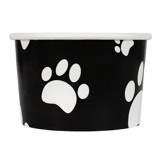 UNIQ 4 oz Paw Print Pup Paper Food Cups - 1000/Case – Hot Cup Factory
